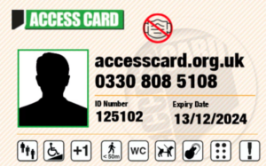 Ambassador Theatre Group Access Registration – Access Card